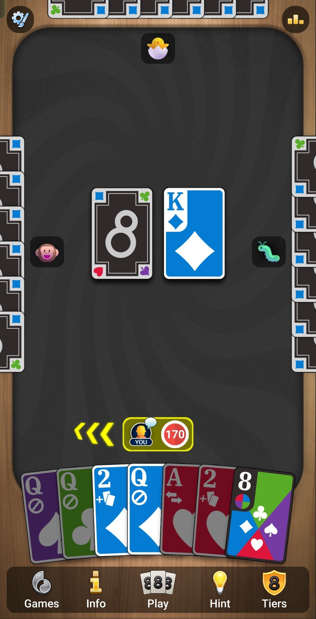 Crazy Eights: Card Gamesの評価とアプリ情報 - ゲームウィズ