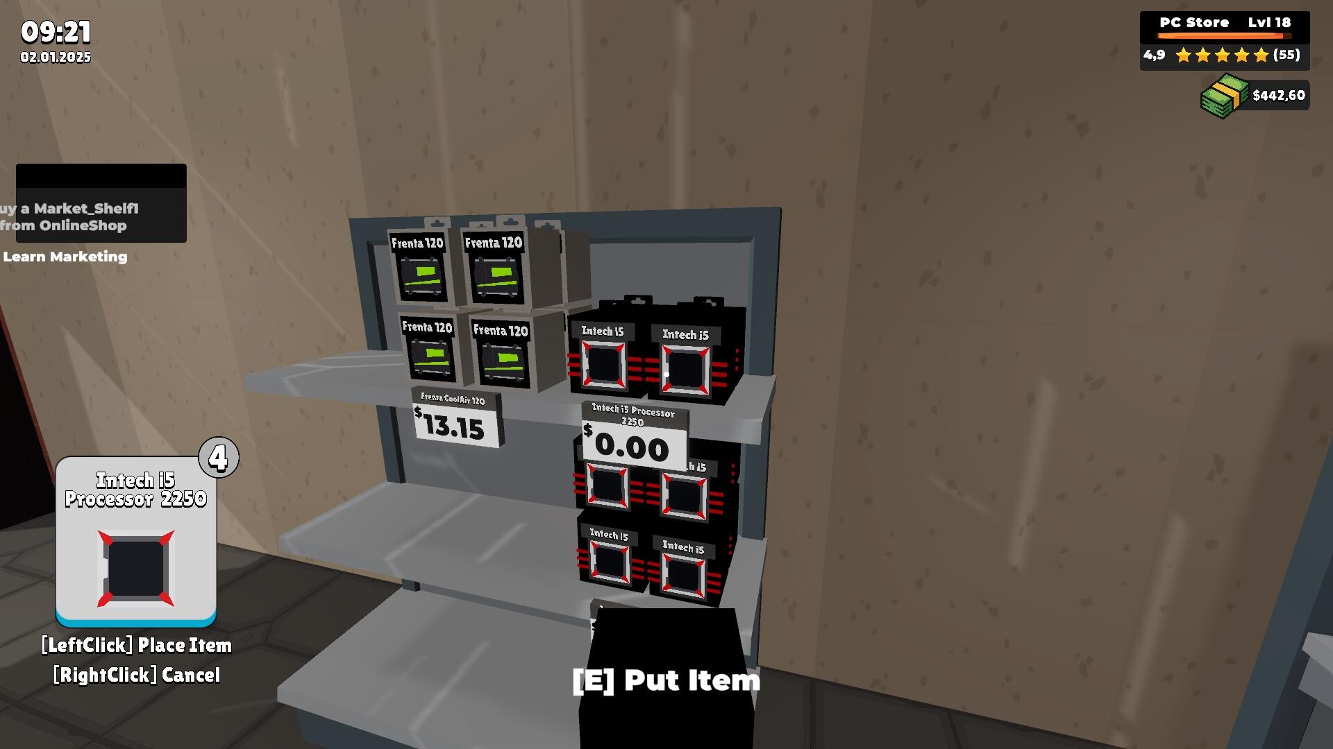 『PC Store Simulator』のゲーム紹介 - ゲームウィズ