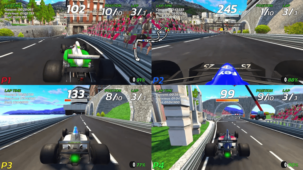 『4PGP FOUR-PLAYER GRAND PRIX』のゲーム紹介【最新情報まとめ】 - ゲームウィズ