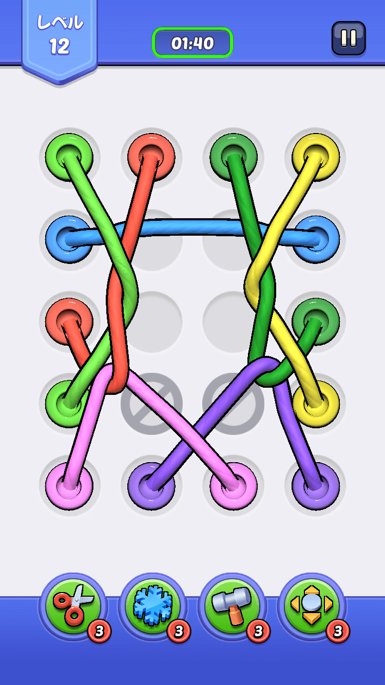 『Tangled Rope: Solve Puzzles!』の情報 - ゲームウィズ