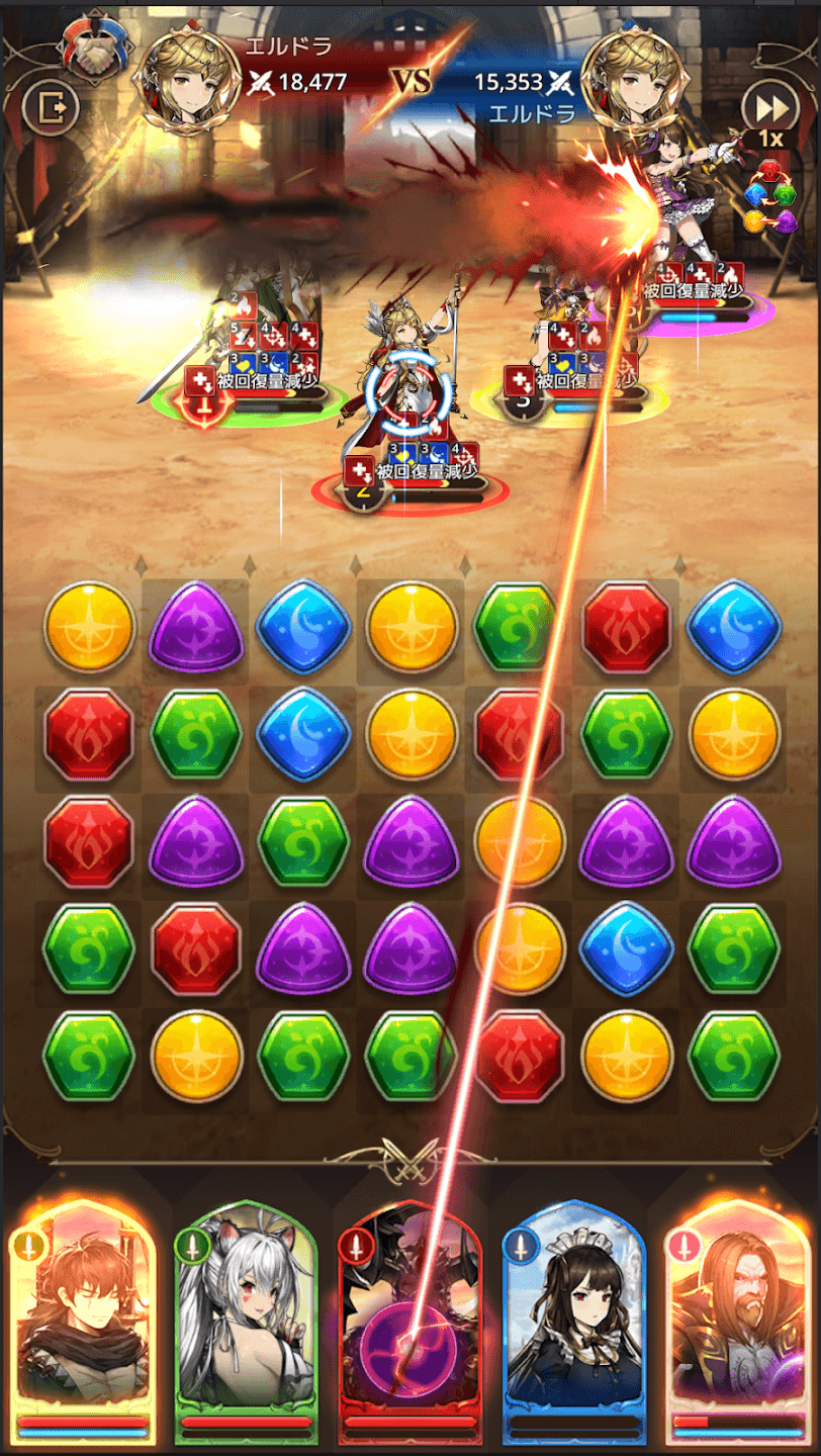 魔石騎士団 Puzzle Warの評価とアプリ情報 - ゲームウィズ