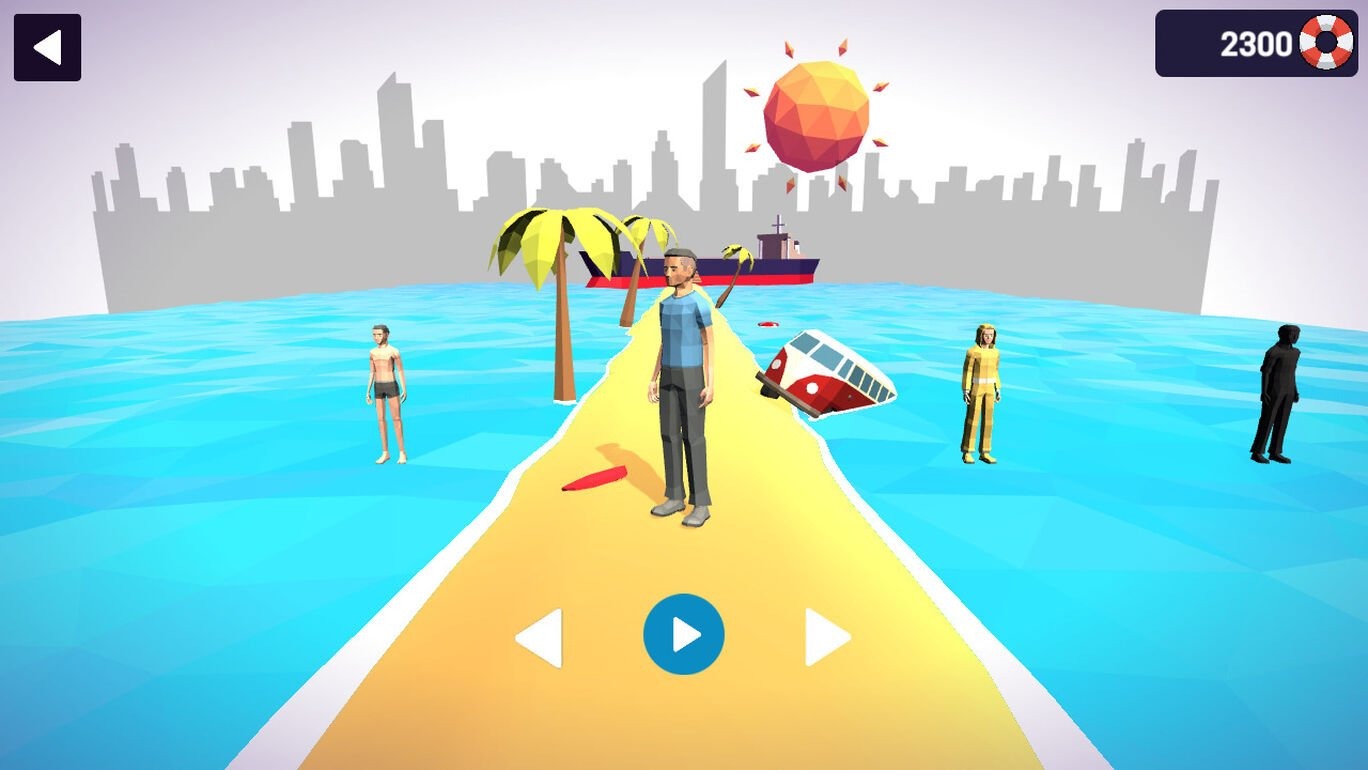 『Waves Running Simulator - Surfing Hyper Runner Casual 3D Games』のゲーム紹介 ...