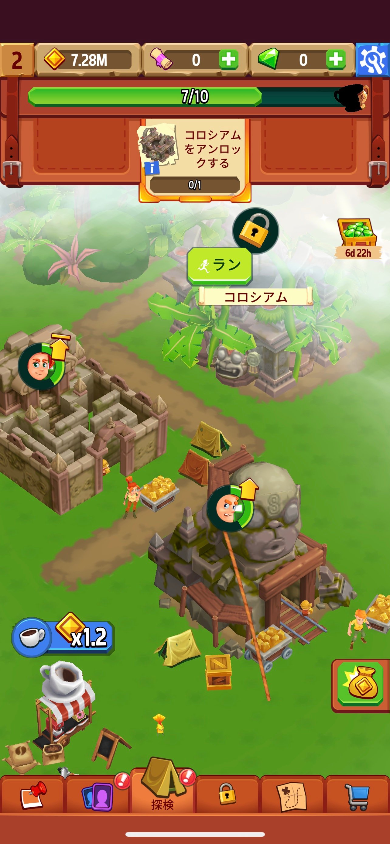 Temple Run: Idle Explorersの評価とアプリ情報 - ゲームウィズ