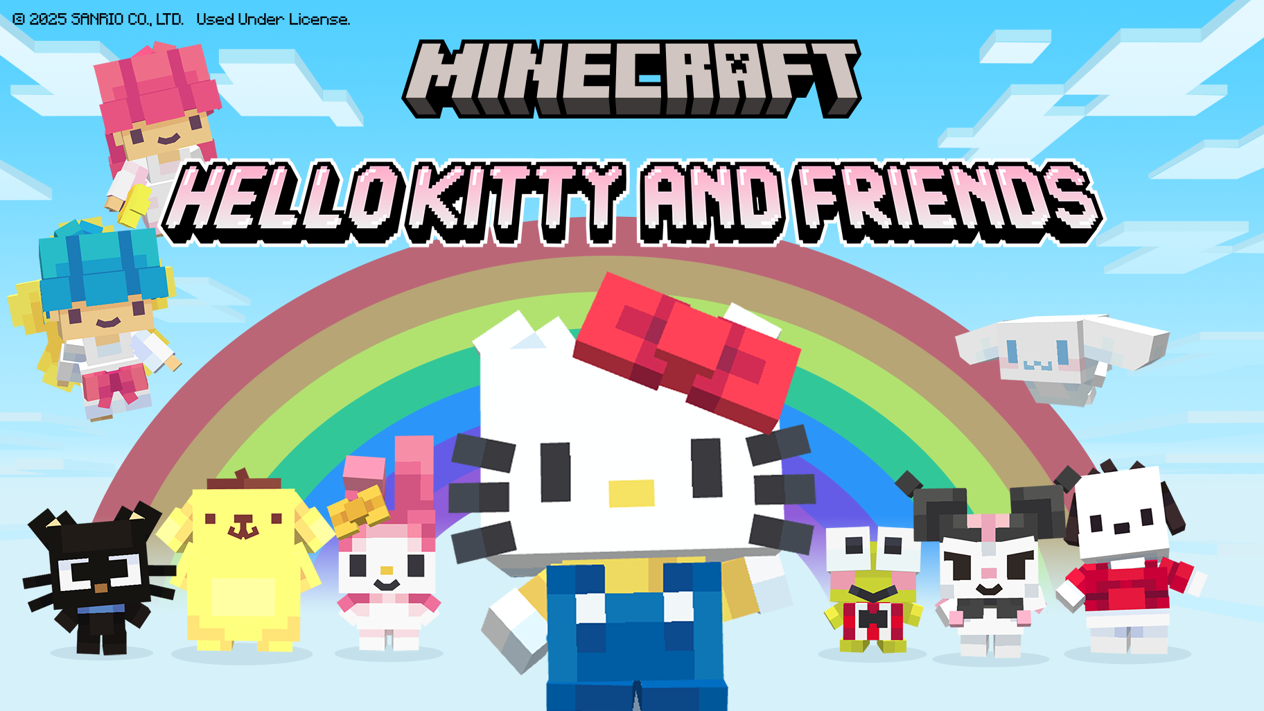 『マインクラフト』サンリオキャラクターズが登場する追加コンテンツが登場！ - ゲームウィズ