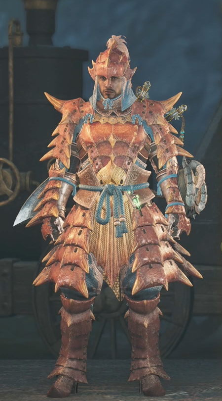 MH Wilds | Yian Kut-Ku Armor Set - Skills and How to Get | Monster ...