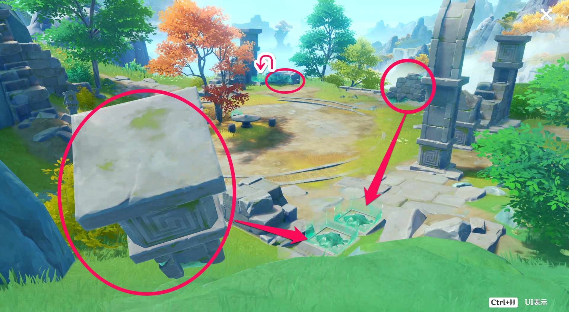 Genshin Impact | Ancient Ruins & Scattered Debris Guide & How To Solve ...